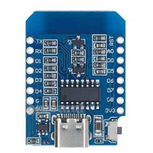 Modulshop - ESP8266MOD D1 mini, mikrovezérlő - WiFi - usb-C