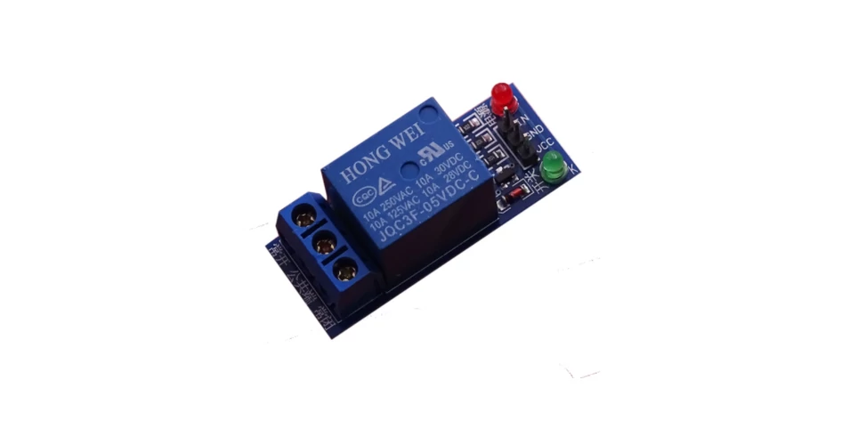 Relé modul 1 portos 3.3V/220V - Modulshop