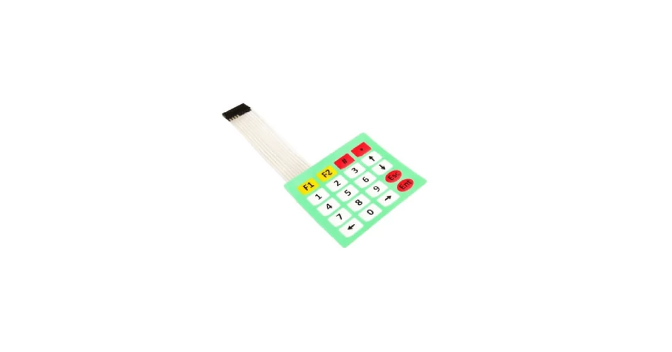 Modulshop - 4x5 Membrán Billentyűzet Arduino-hoz